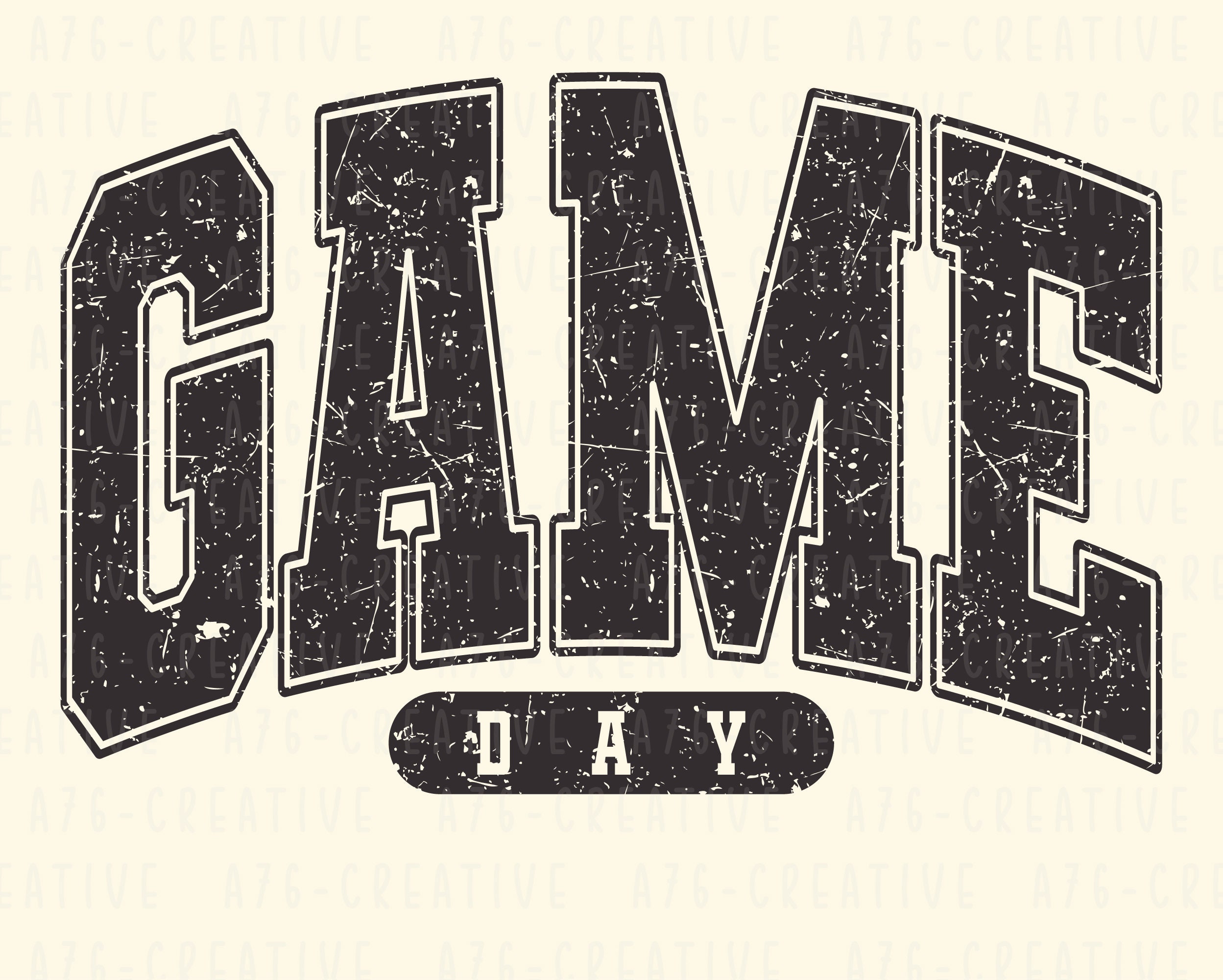 Retro Varsity Game Day Png, Game Day Svg, Sport Png, Football Png ...
