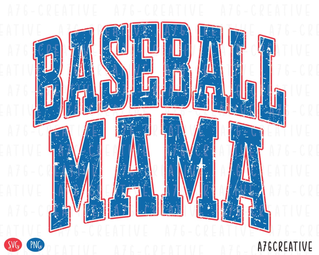Retro Baseball Mama Png Svg, Mama Baseball Png, Mama Png, Game Day ...