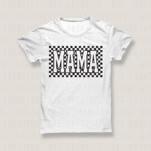 Retro Checkered Mama PNG Instant Download, Checkered Mama SVG ...