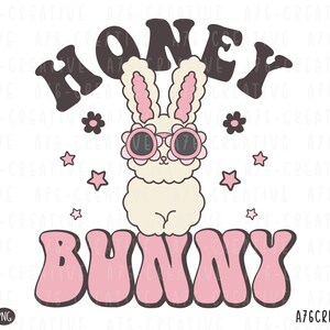 Retro Easter Bunny Svg Png, Easter Png, Vintage Easter Bunny ...