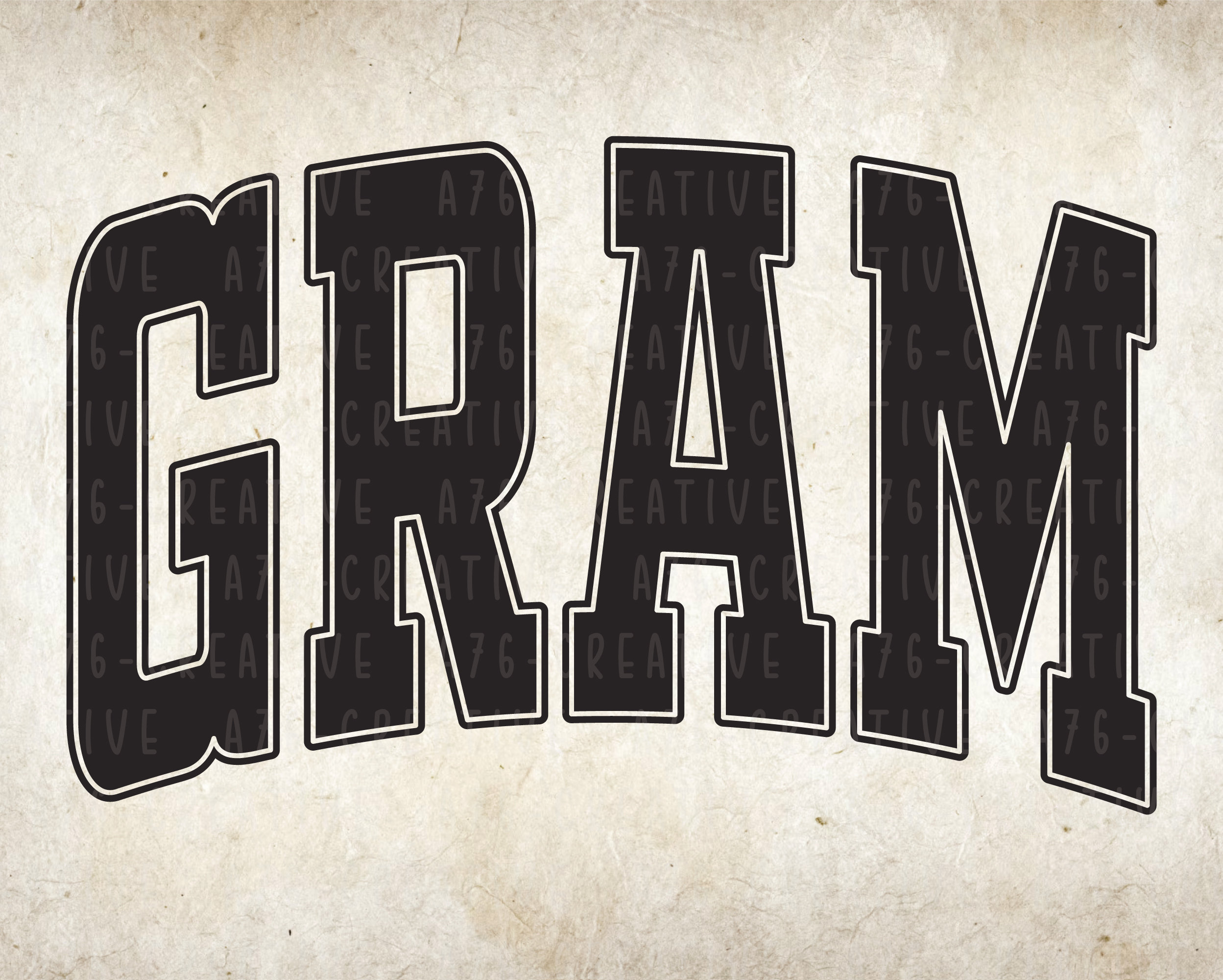 Retro Gram Png Svg, Gradma Png, Vintage Gram Varsity Sublimation Shirt ...