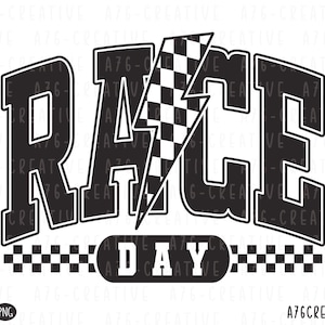 Retro Race Day SVG PNG: Distressed Checkered Flag (digital Download) - Etsy