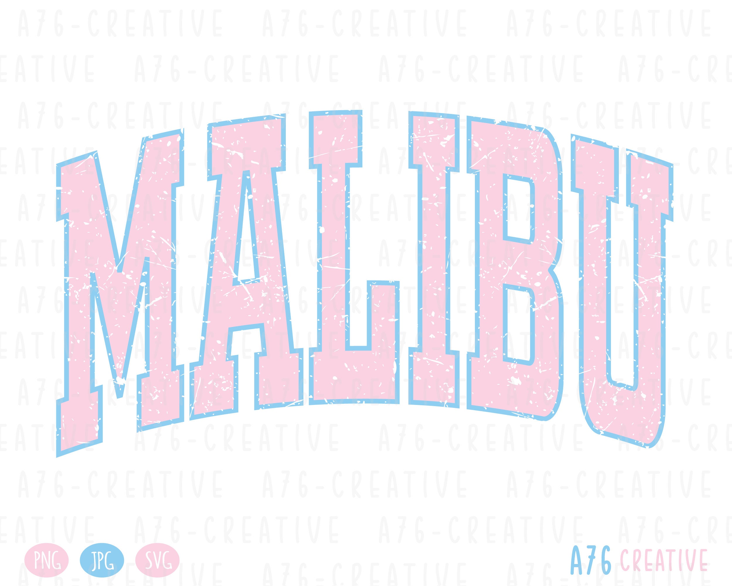 Retro Malibu Varsity Svg Png Malibu Svg Malibu Png Summer - Etsy Singapore