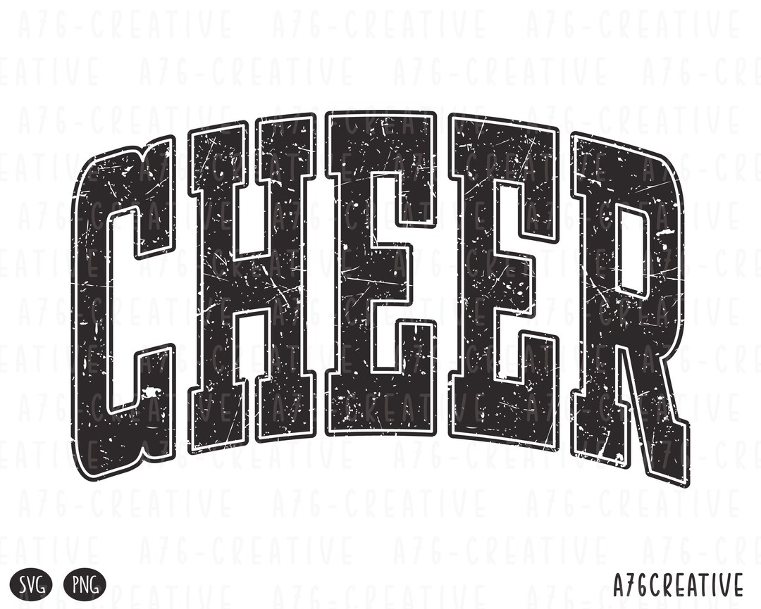 Retro Cheer Svg Png Instant Download, Cheer Shirt, School Sport ...