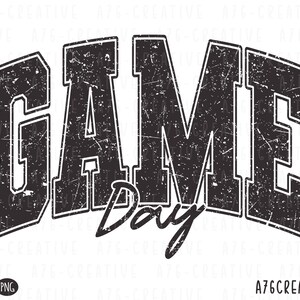 Retro Varsity Game Day Png, Game Day Svg, Sport Png, Football Png ...