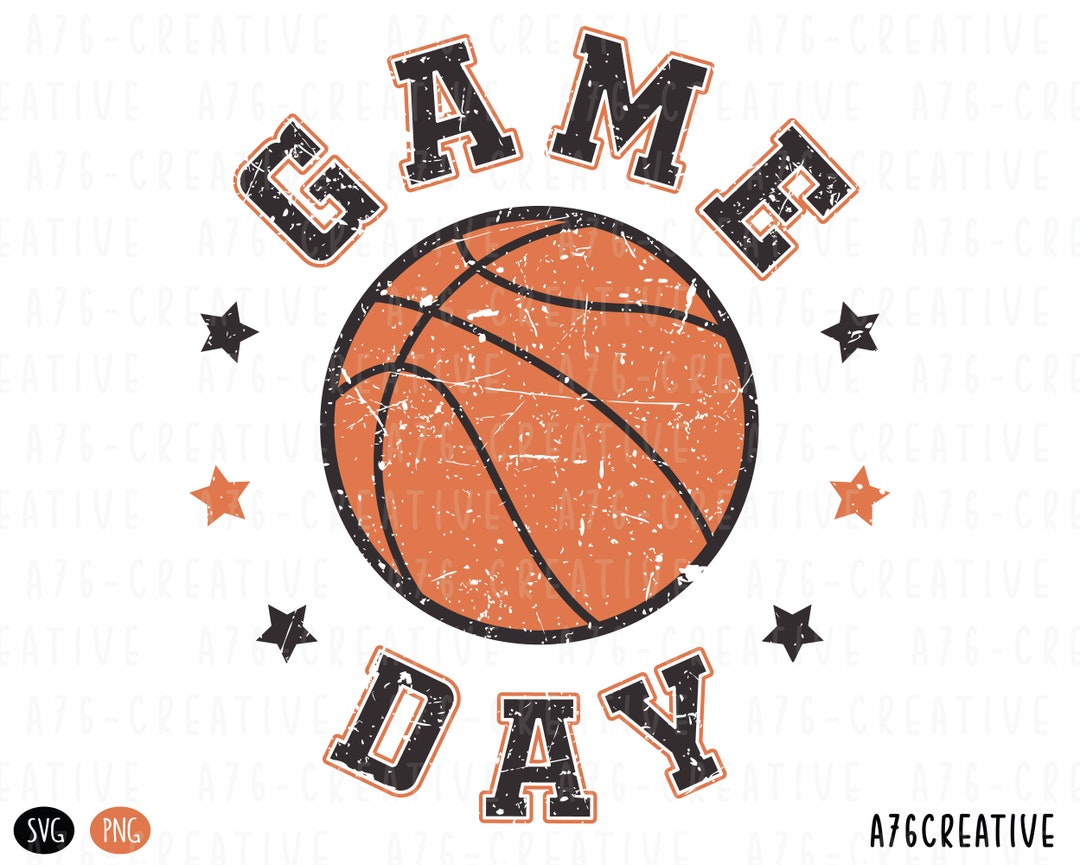 Retro Varsity Game Day Basketball Png Instant Download, Vintage Varsity ...