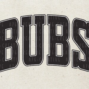 Bubs SVG, Bubs PNG, Retro Bubs, Png Svg, Brother, Kids Sublimation ...
