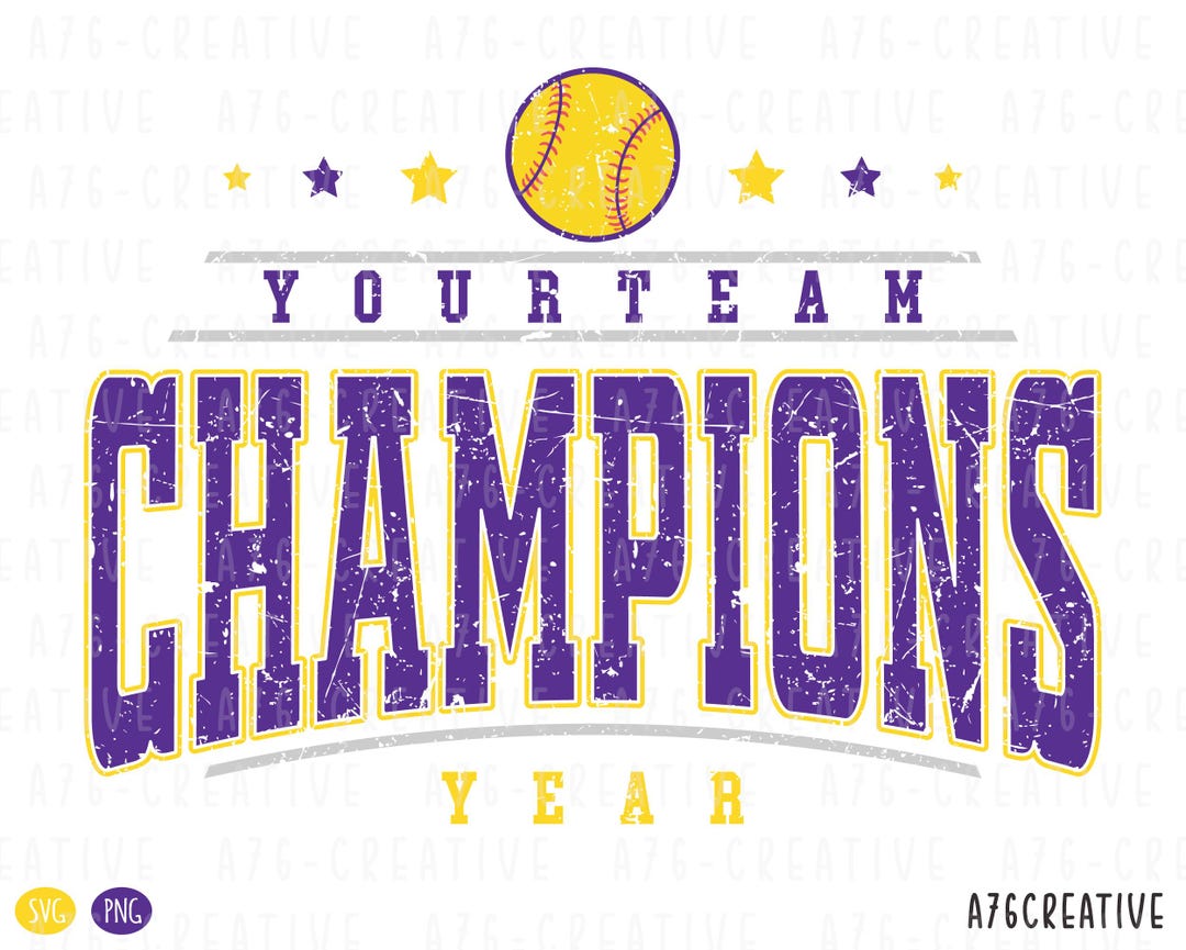 Personalized Softball Team , Champions Custom Team Work , Softball ...