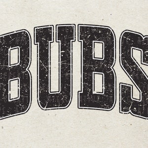 Bubs SVG, Bubs PNG, Retro Bubs, Png Svg, Brother, Kids Sublimation ...