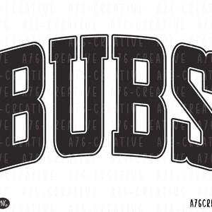 Bubs SVG, Bubs PNG, Retro Bubs, Png Svg, Brother, Kids Sublimation ...