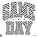 Checkered Game Day Design, School Sport, Retro Font (SVG & PNG) - Etsy