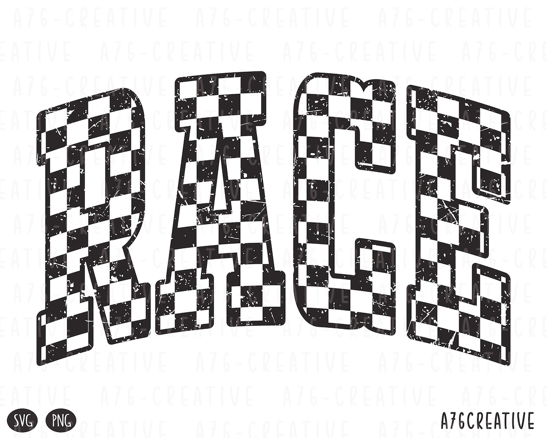 Race Png, Race Svg, Checkered Race Svg Png, Game Day, Race Shirt, Race ...