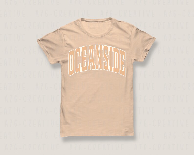 Oceanside Summer PNG, Oceanside Beach SVG, Summer Vibes, Spring Break ...