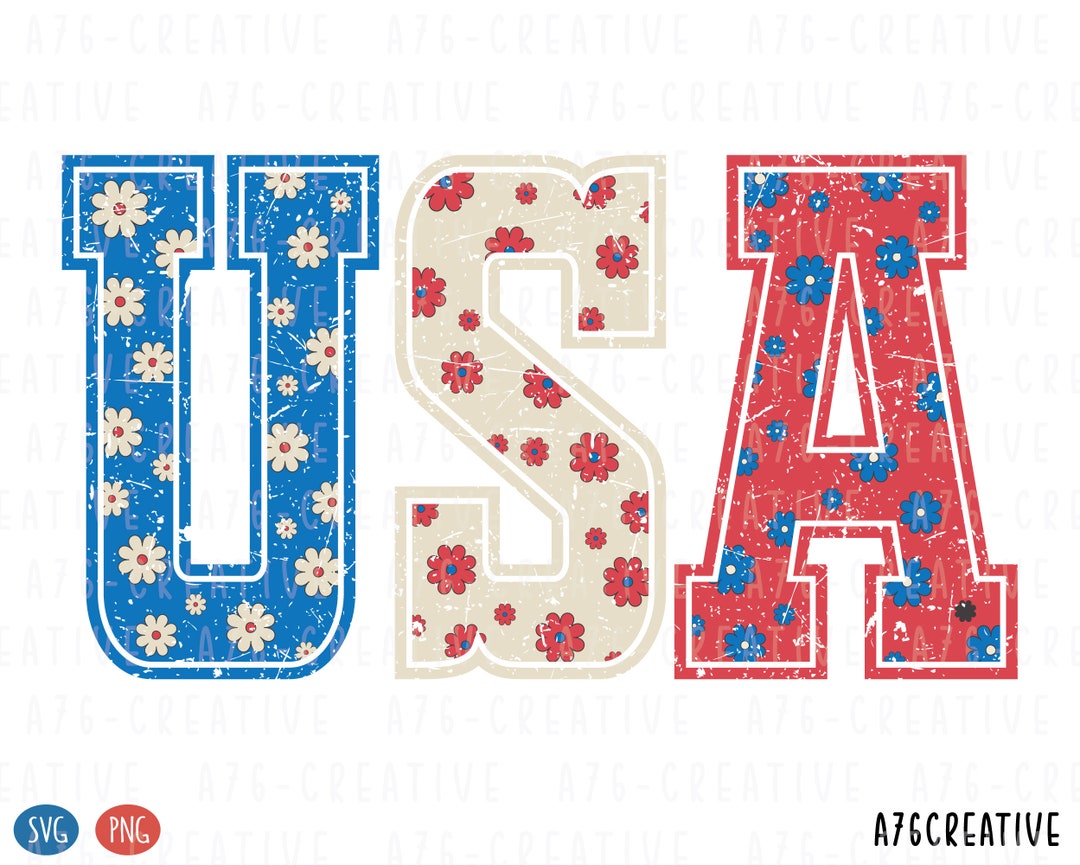 Retro USA Svg Png, USA Png, 4th of July Png, America Png, Usa Svg ...