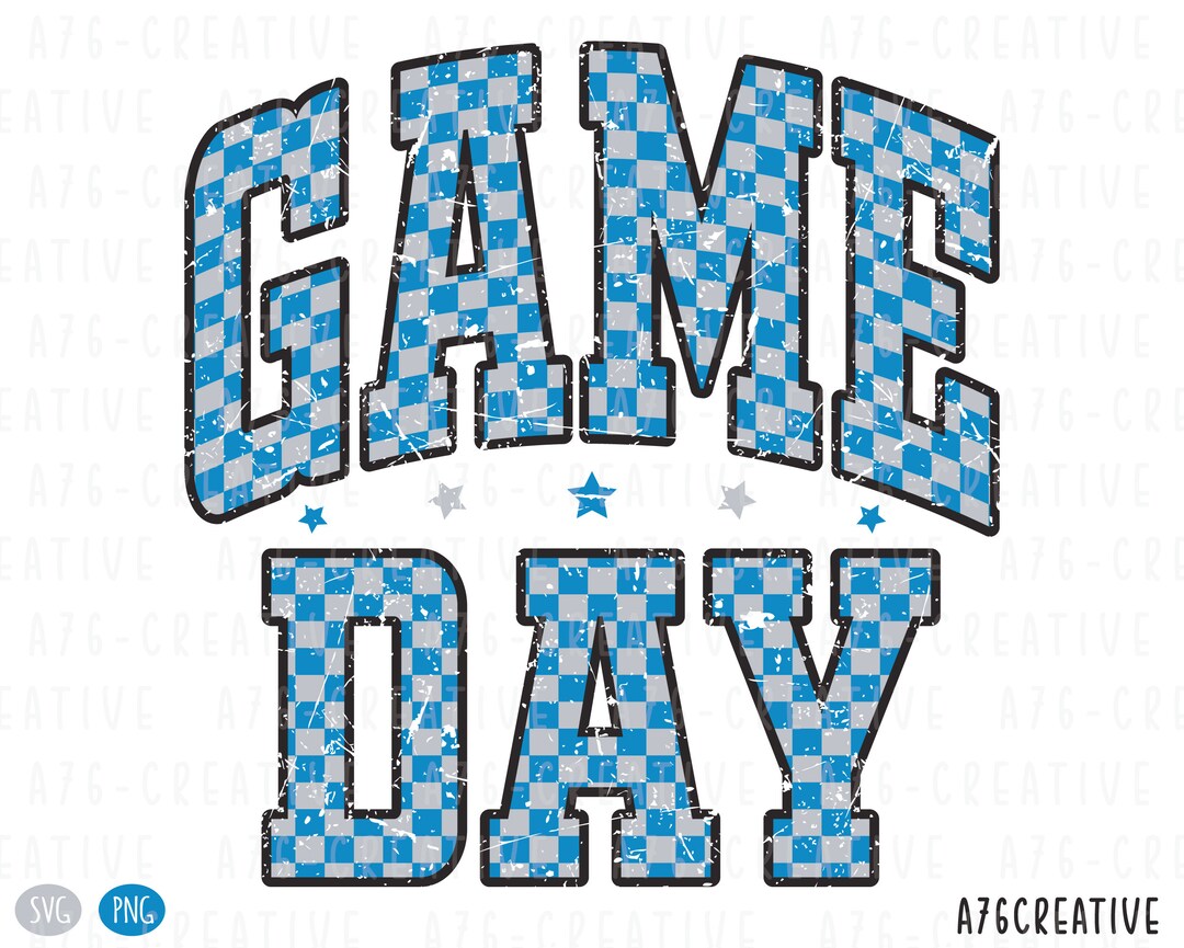 Retro Checkered Game Day Png Svg, Checkered Game Day Shirt, Game Day Checkered School Sport ...