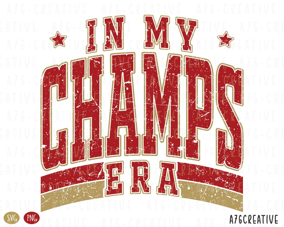 Retro in My Champ Era Svg Png Instant Download, Champion Png, Vintage ...