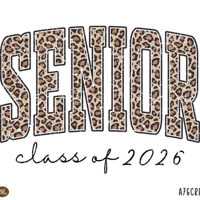 Leopard Senior Class of 2026 - Etsy