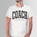 Personalized Coach Name Custom Work Order, Varsity Coach Name Custom ...