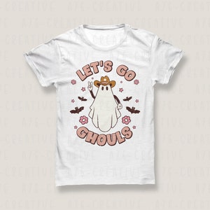 Ghost Let's Go Ghouls Png Svg, Halloween Ghost Go Ghouls, Ghost Png ...