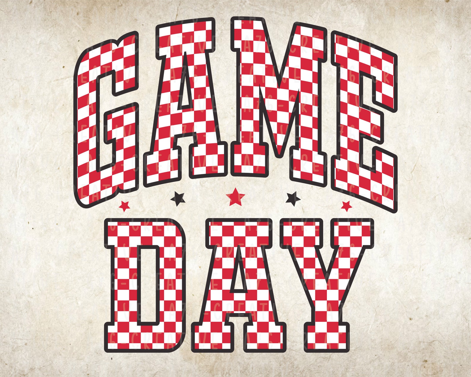 Retro Checkered Game Day Png Svg, Checkered Game Day Shirt, Game Day ...