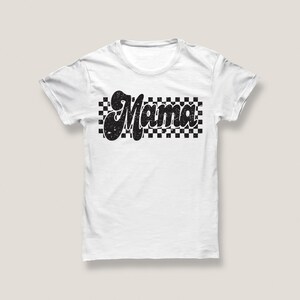 Retro Checkered Mama Png Instant Download, Checkered Mama Shirt, Mama ...