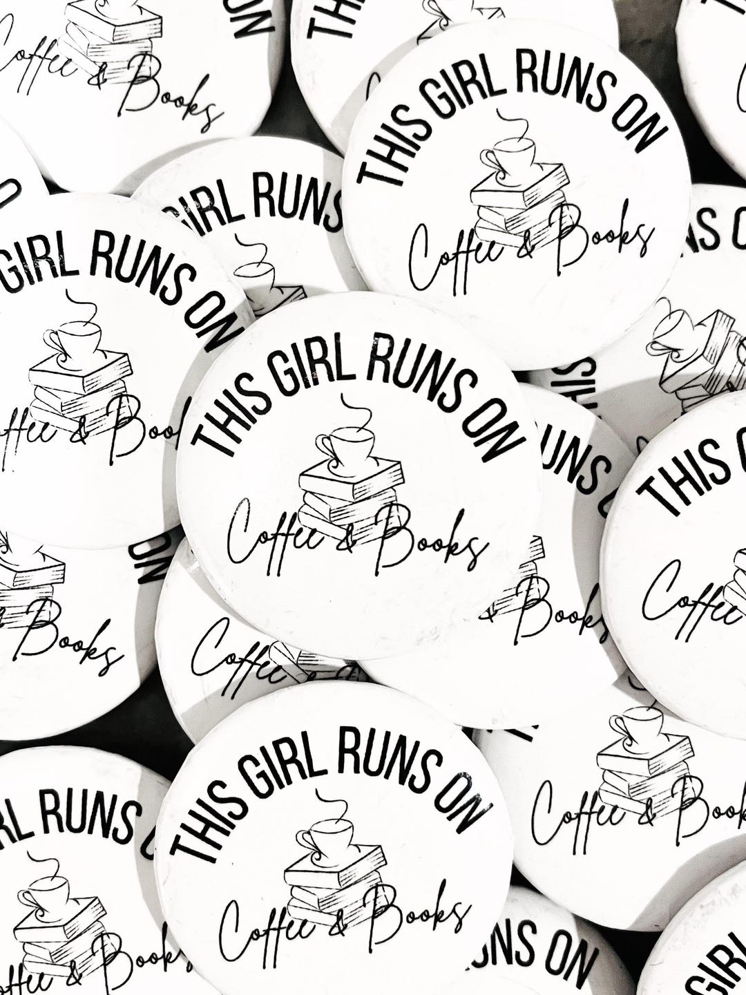 Book Lover Buttons/book Lover Pins/i Love Books Button/book Club Pin ...