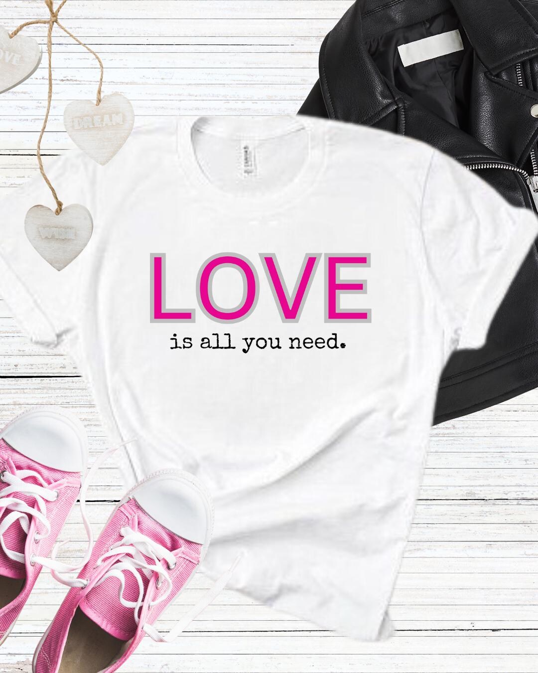 Love is All You Need Shirt/inspirational Positive Quote Shirt/teacher ...