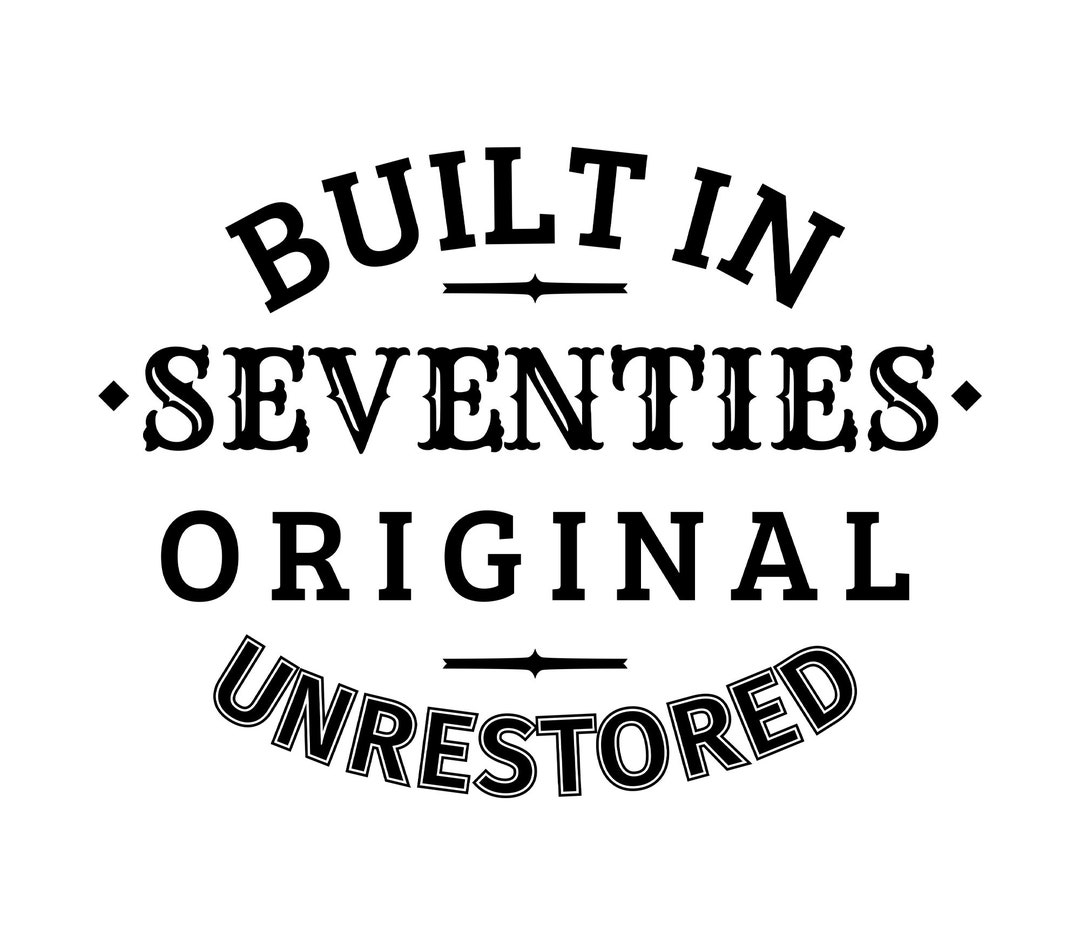 Built in the Seventies Svg, 70s Svg Files, 50th Birthday Svg, 1973 ...