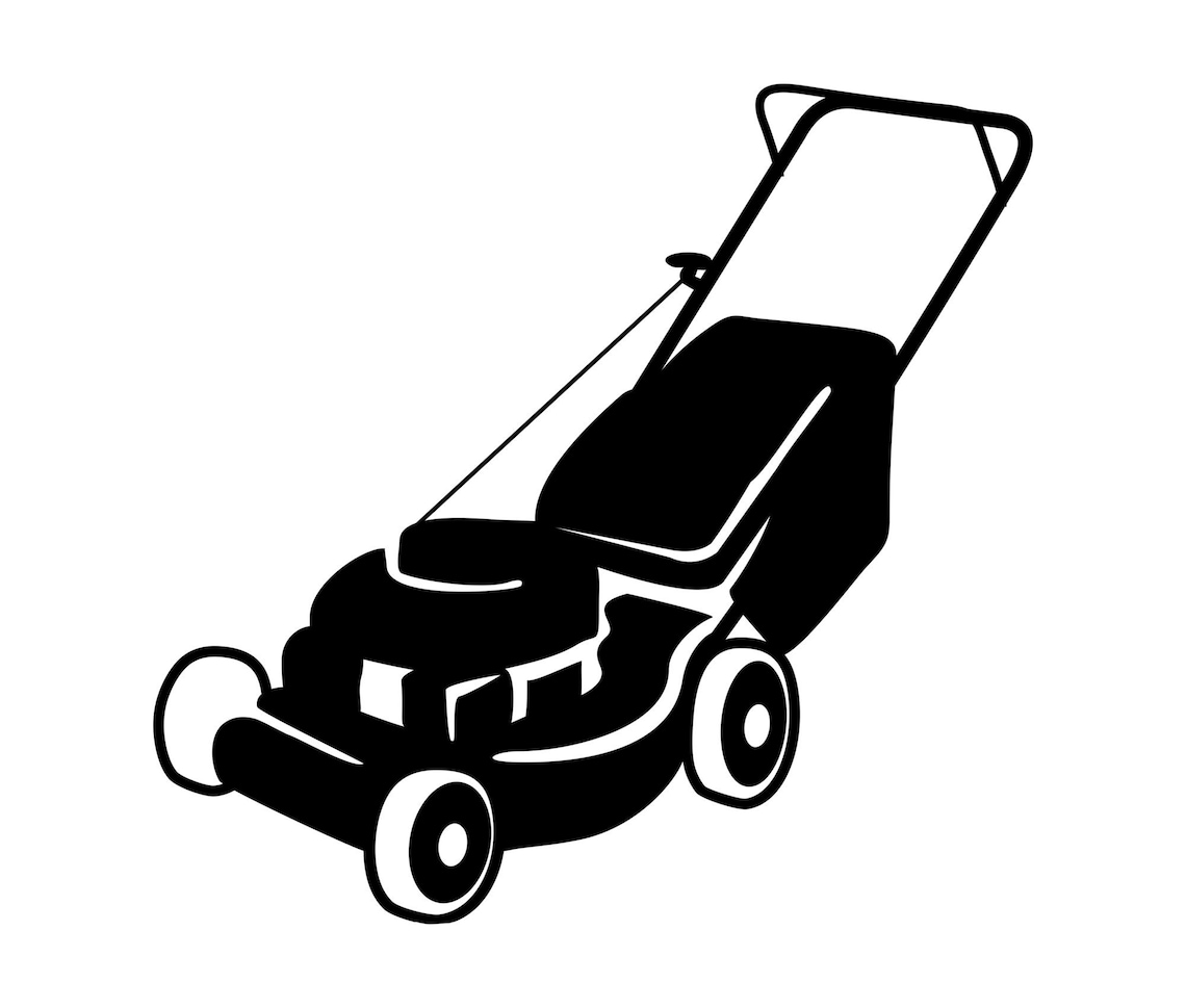 Lawn Mower Svg, Lawn Mower Clipart, Png, Eps, Jpeg Files, Gardening Svg ...