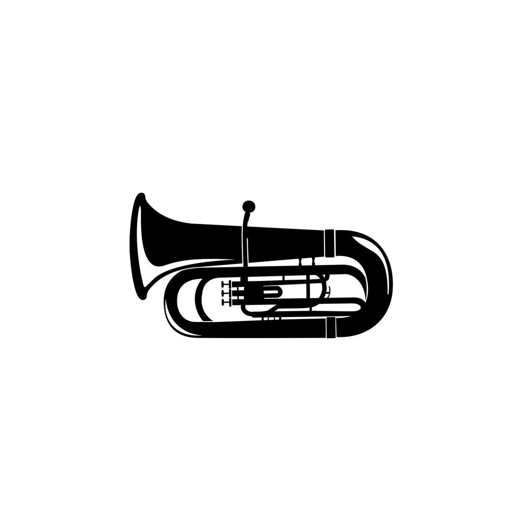 Tuba Svg Orchestra Svg Musical Instrument Svg Brass - Etsy