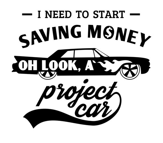 Saving Money Clipart Black And White Cars