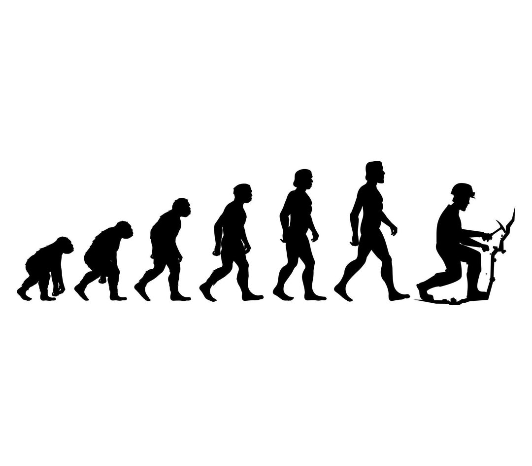 Funny Geologist Svg, Geology Evolution Svg, Evolution of Man, Geologist ...