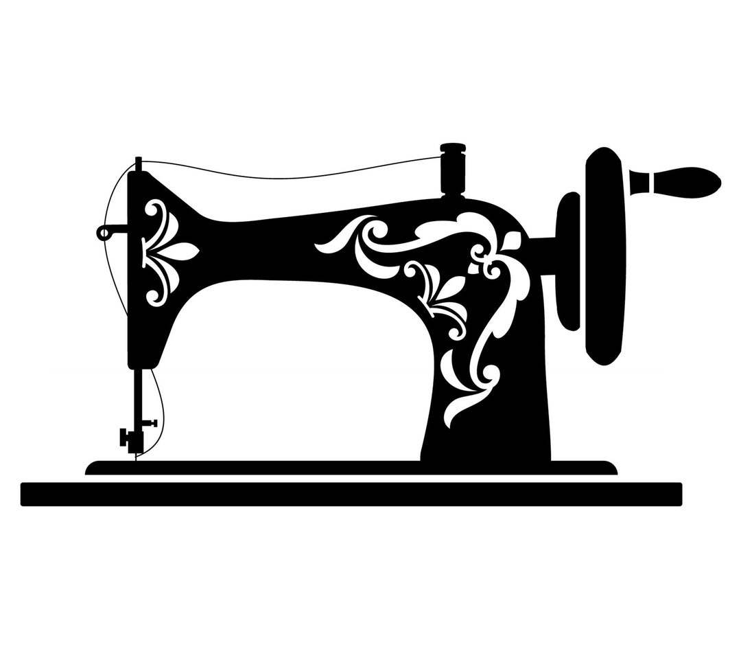 Sewing Machine Svg, Seamstress Png, Sewing Machine Silhouette, Eps ...