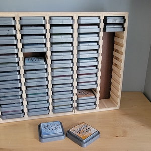 60 Slot High Profile Distressed Ink Storage for Tim Holtz Style Ink ...