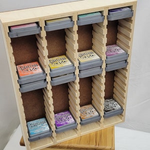 60 Slot High Profile Distressed Ink Storage for Tim Holtz Style Ink ...