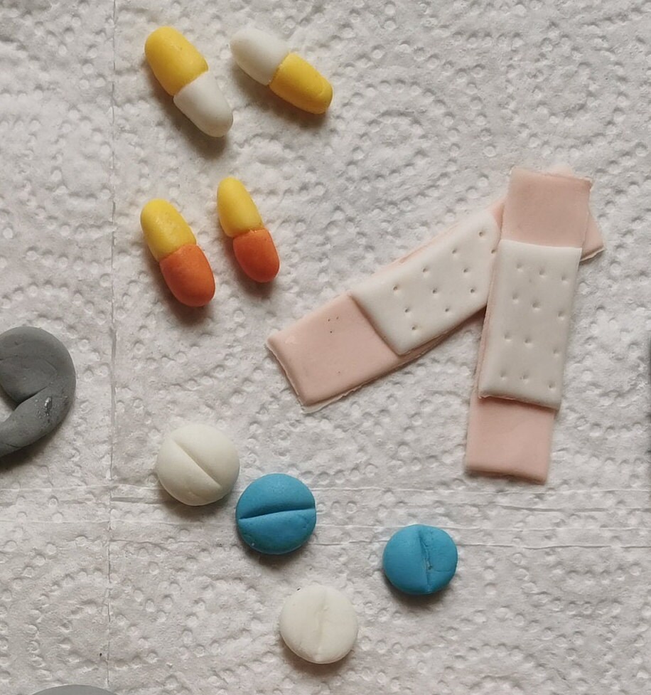 NHS Doctor Nurse Cake Topper Set: Birthday Nurse Student - Etsy