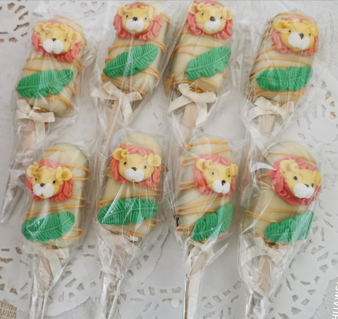Custom Cakesicles / Cakesicles: Chocolate Lollipop Baby Shower ...