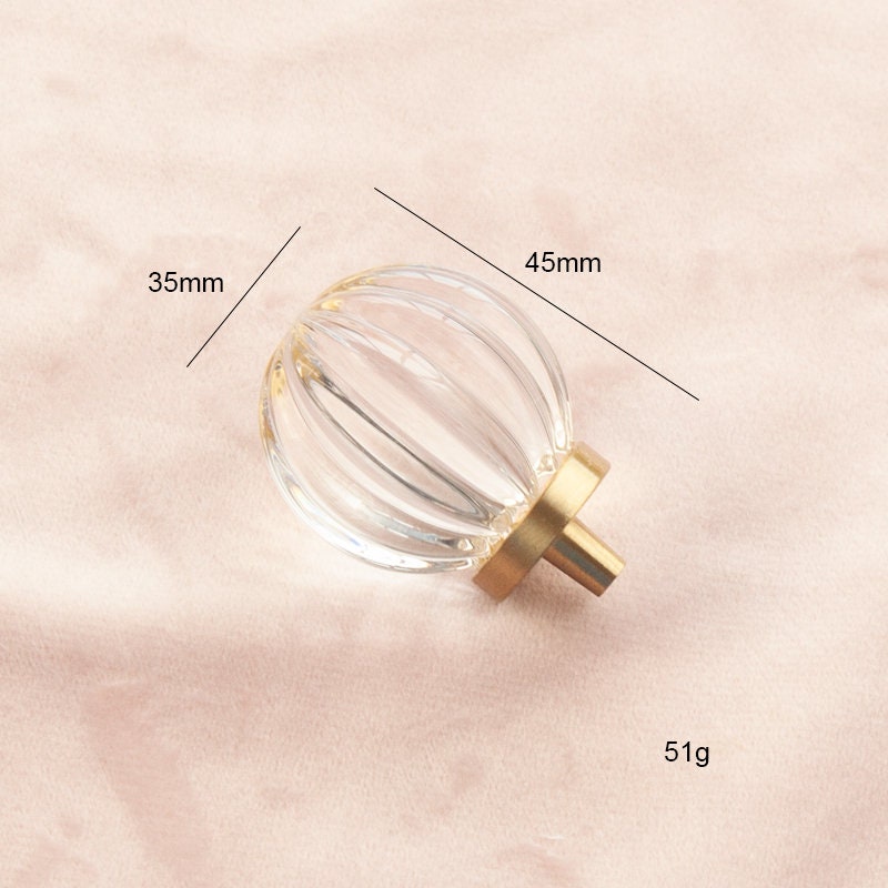 Transparent Champagne Glass Knob Dresser Knobs Crystal Drawer - Etsy