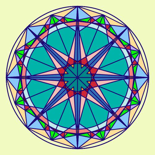 100 Pcs Colorful Sacred Geometry Svg Bundle 5. A Unique Set of ...