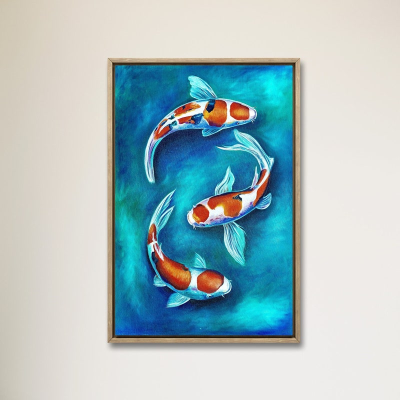 Modern Fish Painting - Etsy