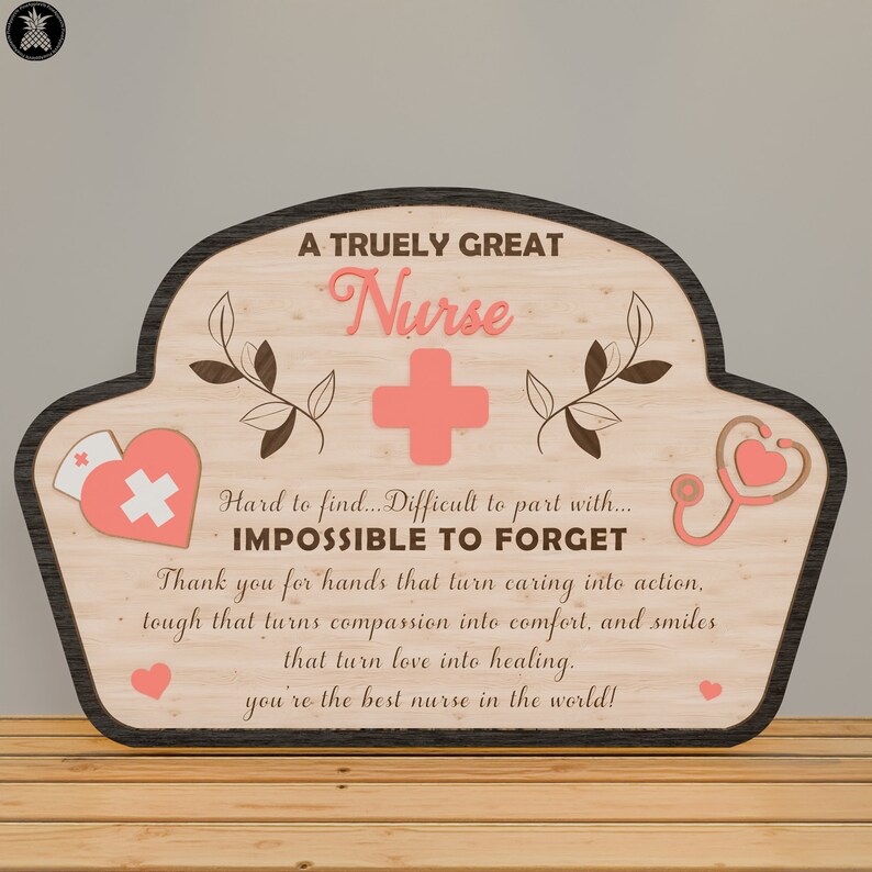 Laser Cut SVG, Nurse Piece Sign Svg, Nurse Piece, Laser Cut File ...