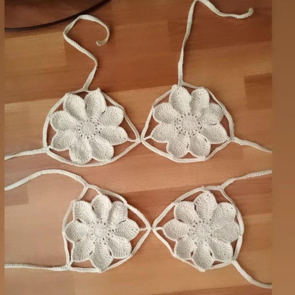 Flower Bikini - Etsy