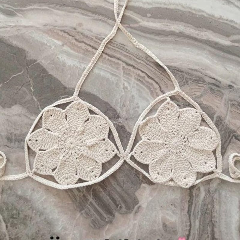 Flower Bikini - Etsy