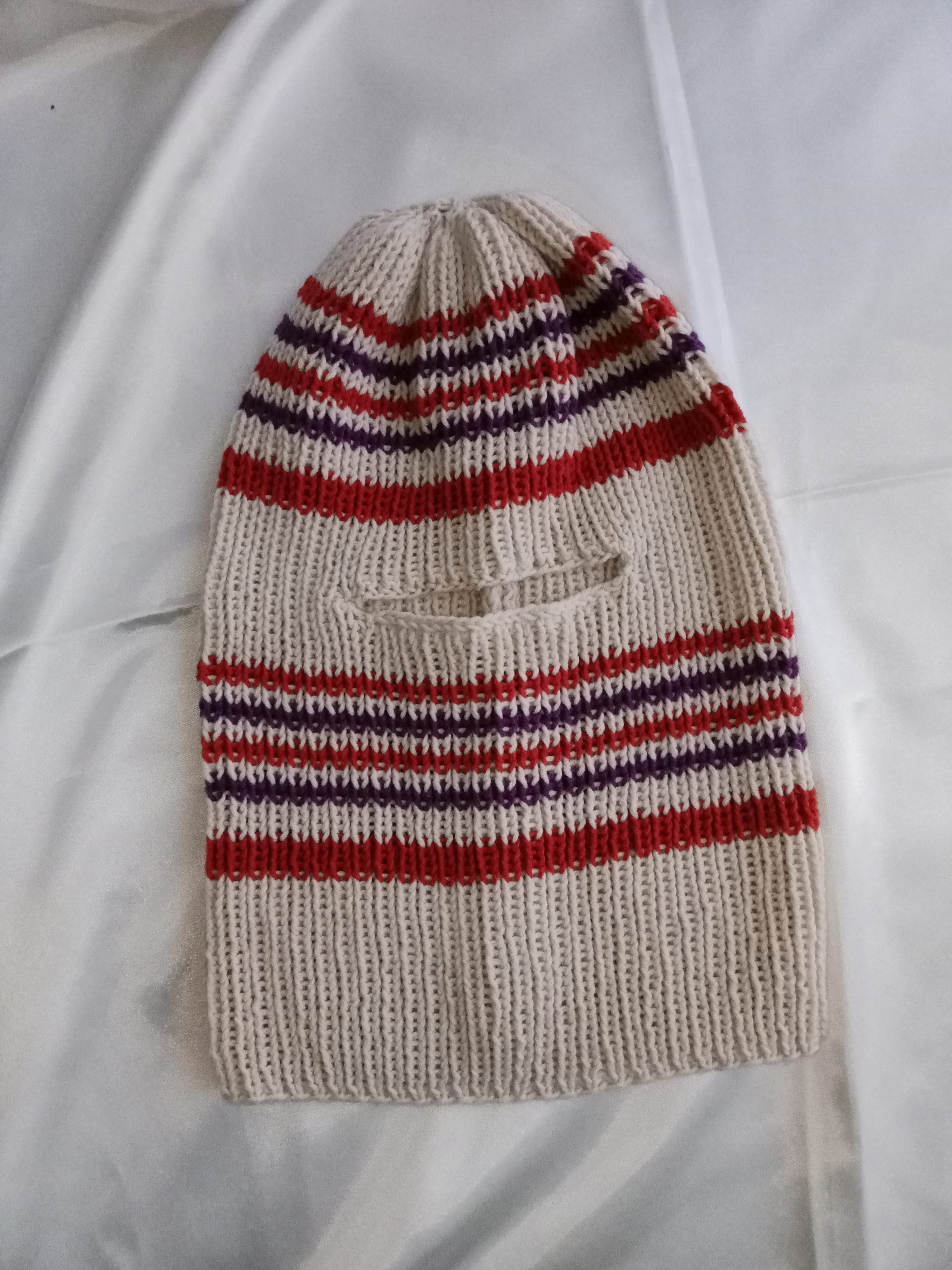 Hand Knitted Face Mask, Winter Full Face Mask, Handmade Unisex ...