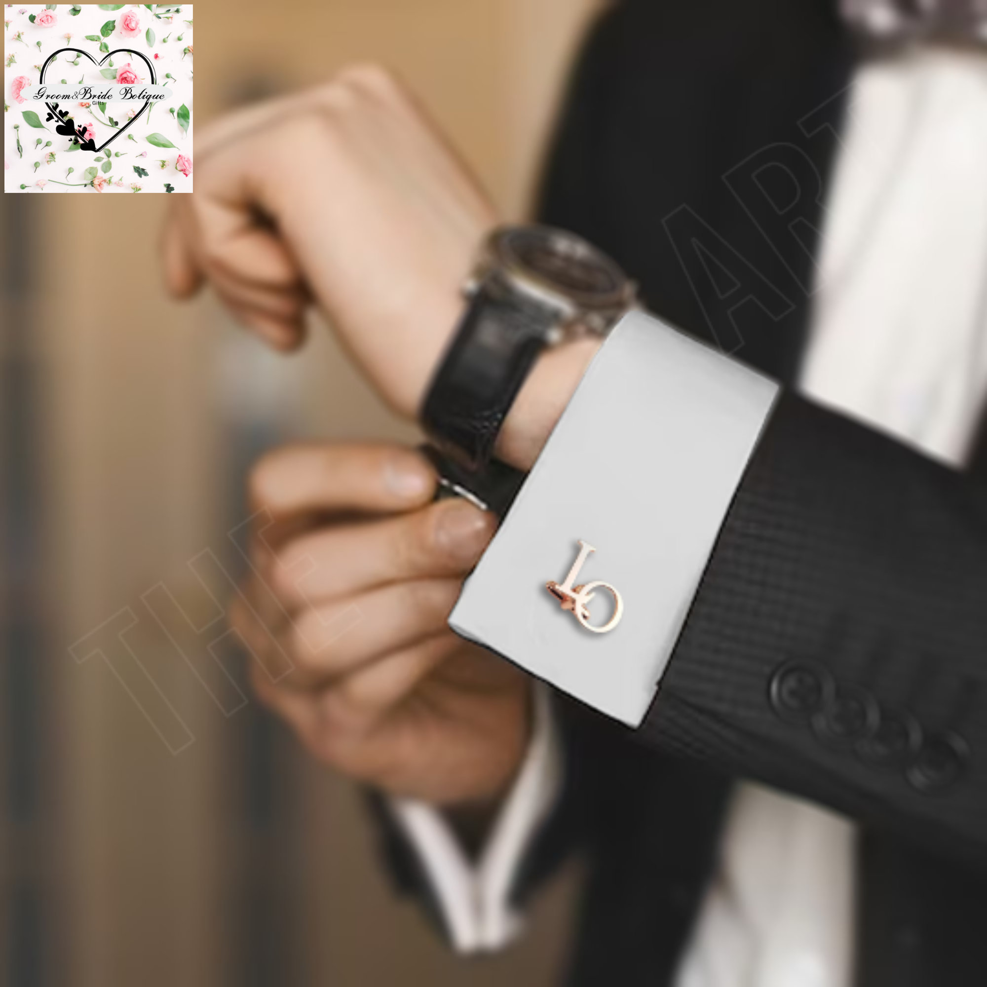 Personalized Cufflinks, Initial Cuff Links, Groom Wedding Cufflinks ...