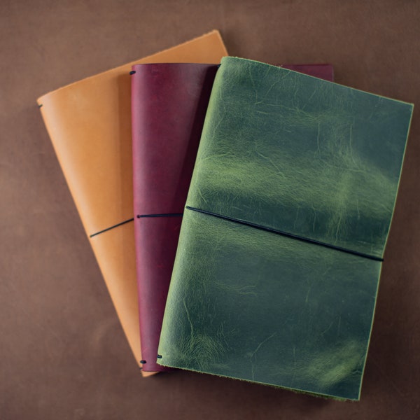 Leather Planner - Etsy