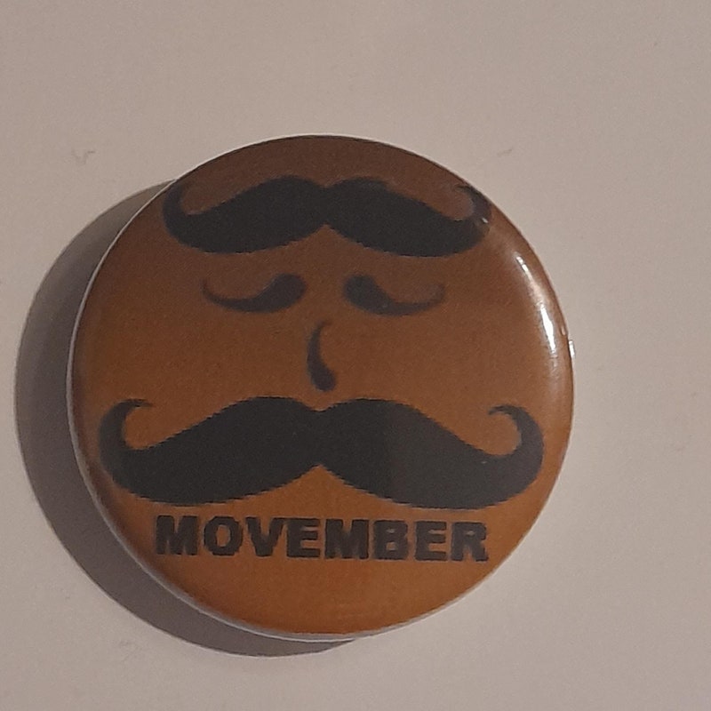 Movember pins - Etsy France
