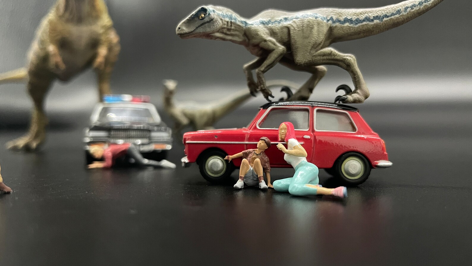 1/64 Scale Resin Model Jurassic Dinosaur Park Ranger Man Woman - Etsy