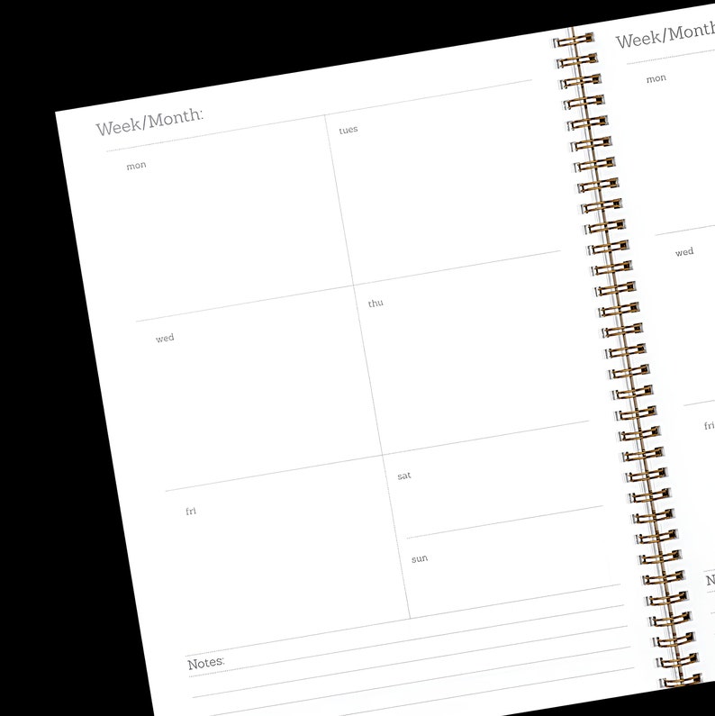2024 Personalized Planner, 2024 Planner, Personalized Weekly Planner ...