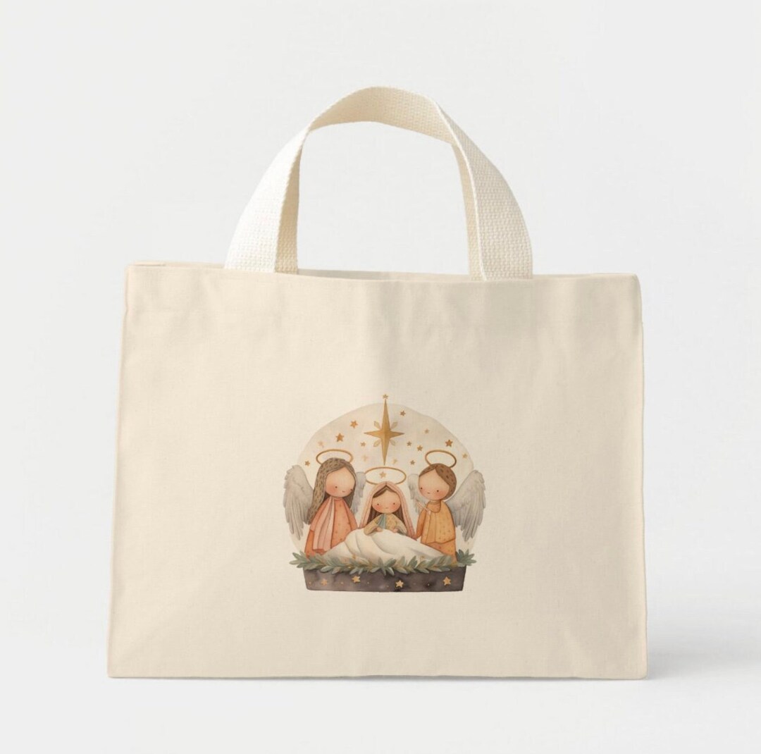 Christian Tote Bag Christmas Gift Church Tote Bag Religious - Etsy